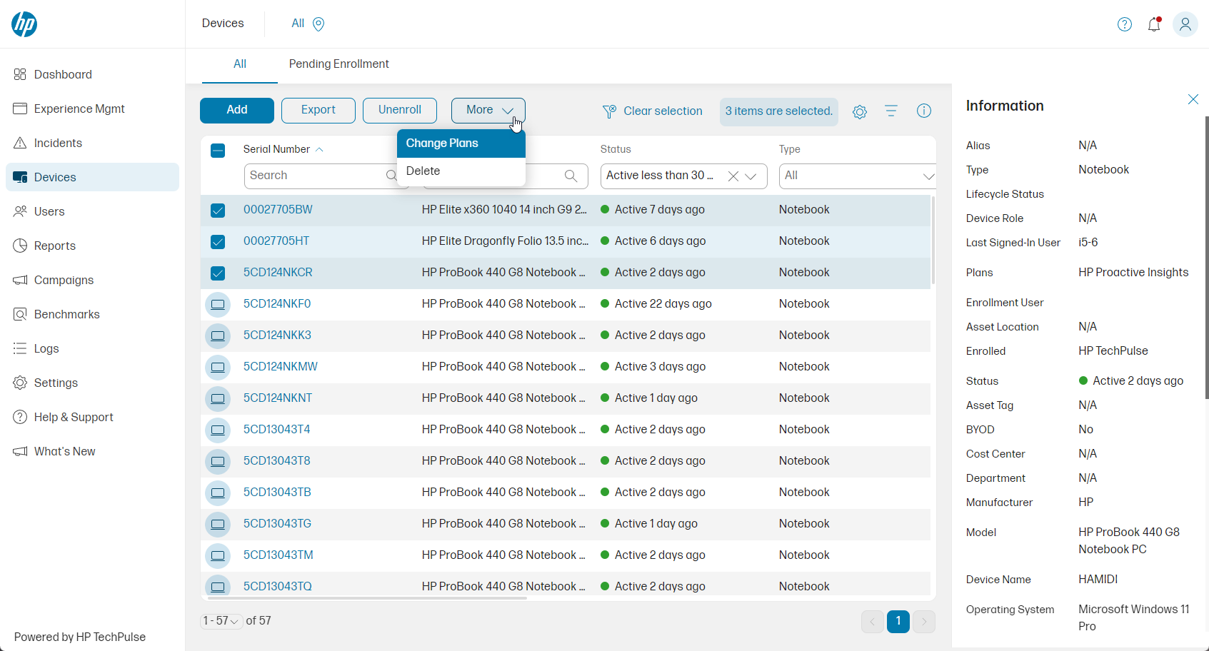 Knowledge Base - HP TechPulse Platform Help and Support for Services