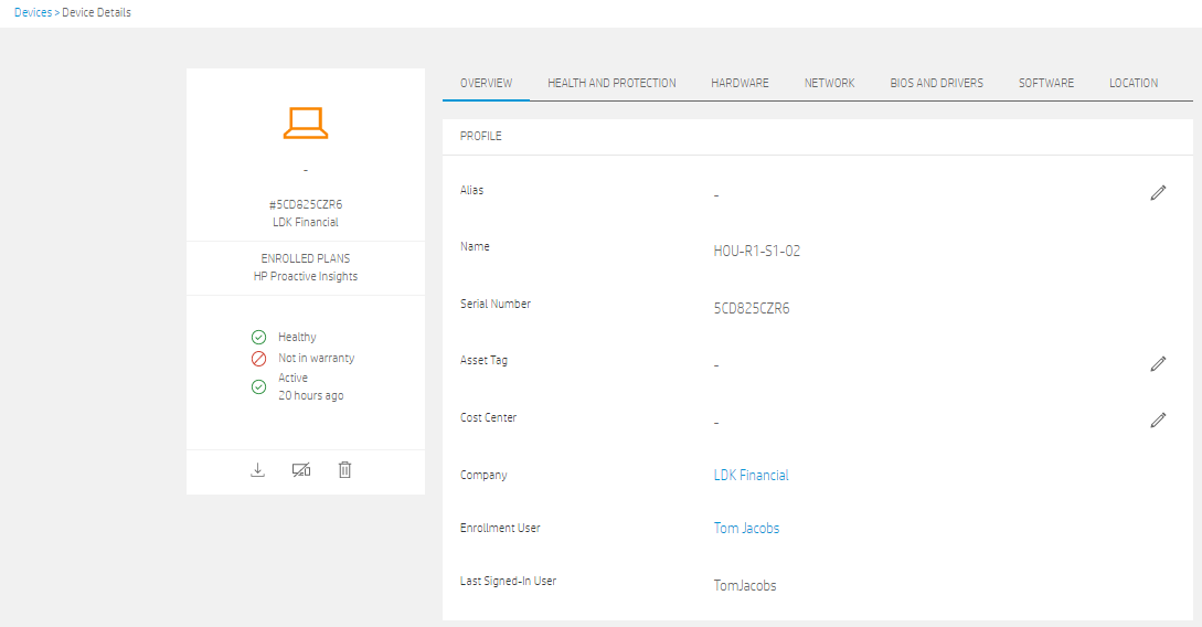 Knowledge Base - HP TechPulse Platform Help and Support for Services