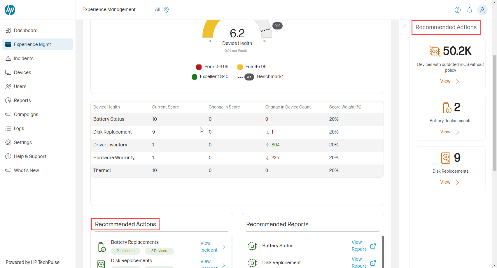 Knowledge Base - HP TechPulse Platform Help and Support for Services