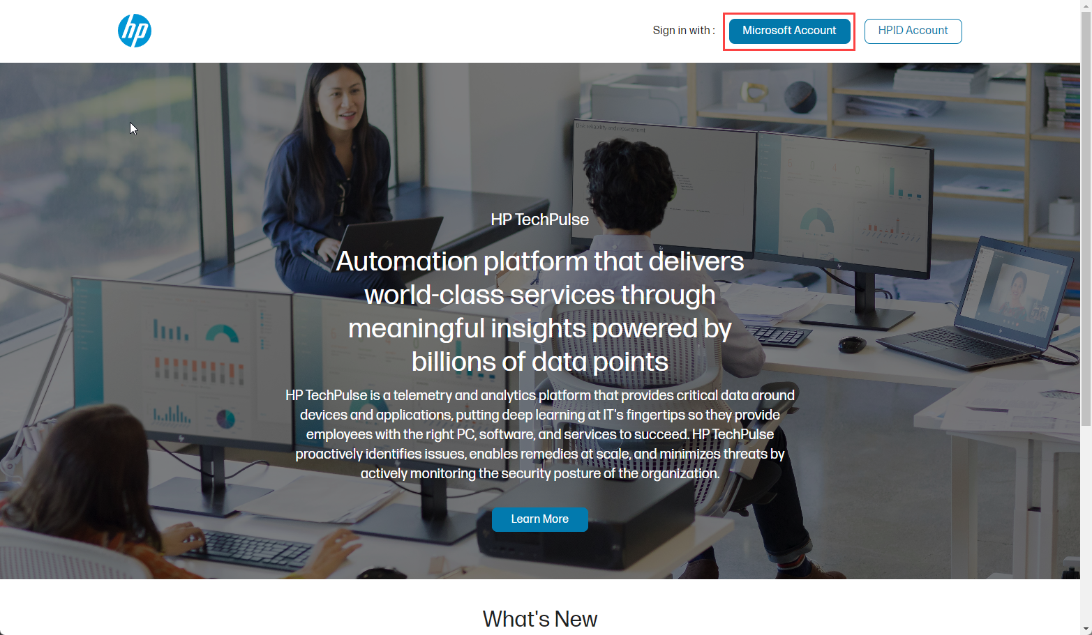 Knowledge Base - HP TechPulse Platform Help and Support for Services