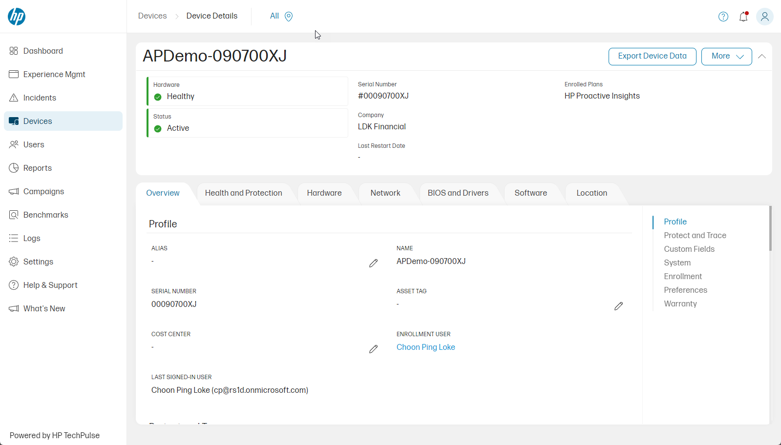 Knowledge Base - HP TechPulse Platform Help and Support for Services