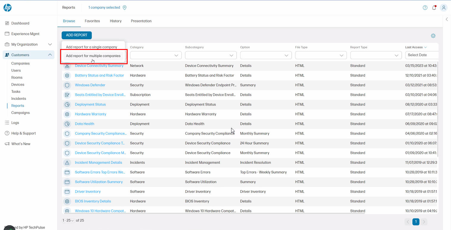 Knowledge Base - HP TechPulse Platform Help and Support for Services